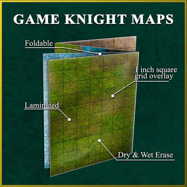 Game Knight Encounters - Map Pack - AAMinis